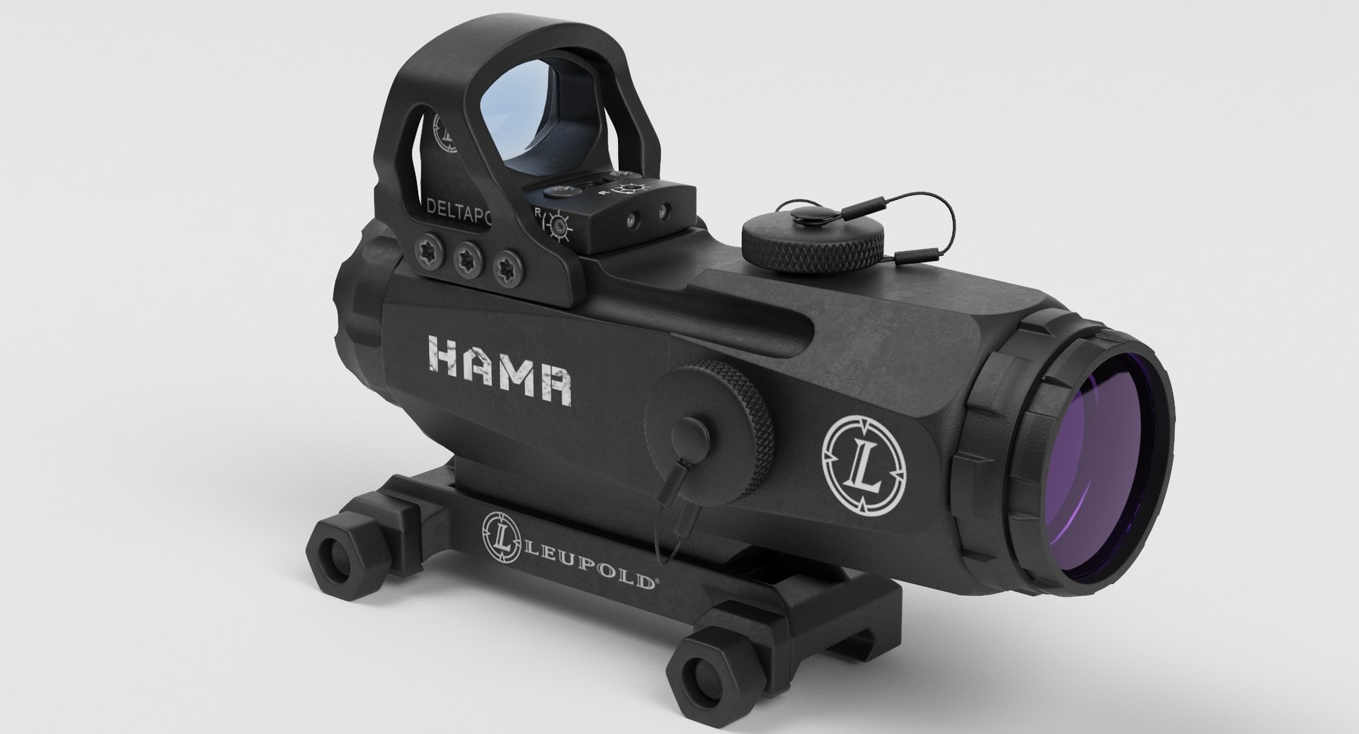 3D Model Leupold Mark 4 Hamr - TurboSquid 1164843