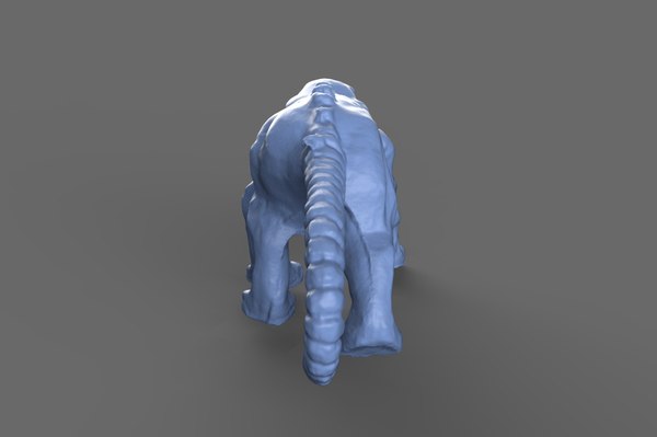 3D zombie dog miniature model - TurboSquid 1241876