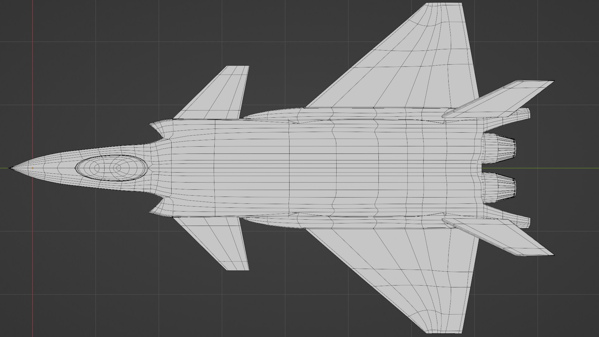 Chengdu J-20 Jet Fighter LOW POLY 3D Model - TurboSquid 1992026