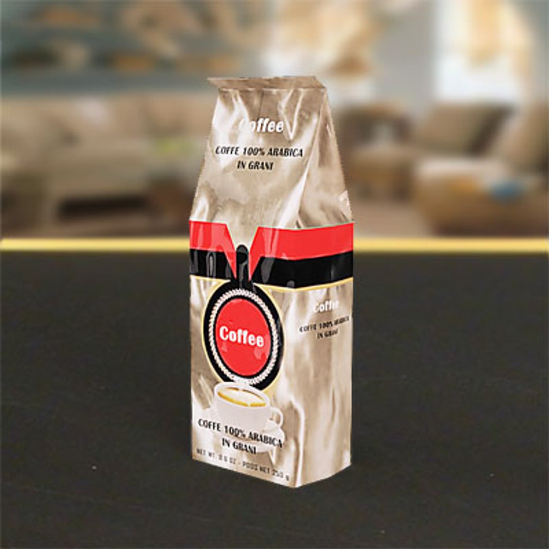 Coffee Pack 3d Model