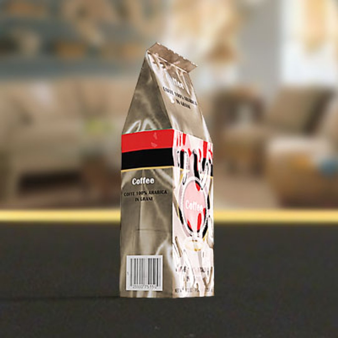 Coffee Pack 3d Model