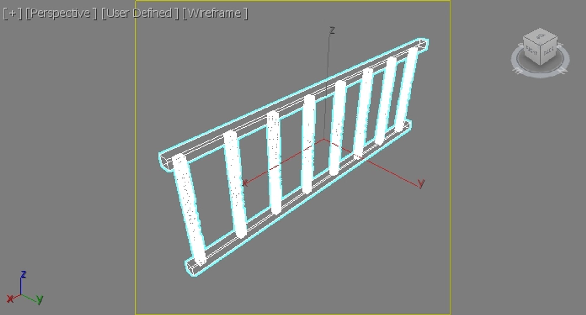 Railing 16 Model - TurboSquid 1860596