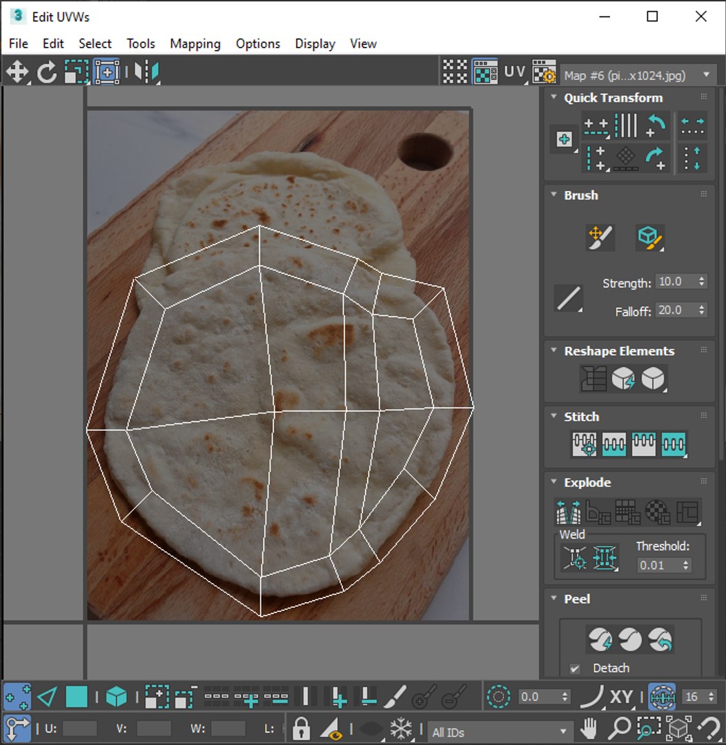 Pita 3D Model - TurboSquid 1854553