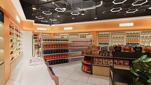 SketchUp Supermarket Models | TurboSquid