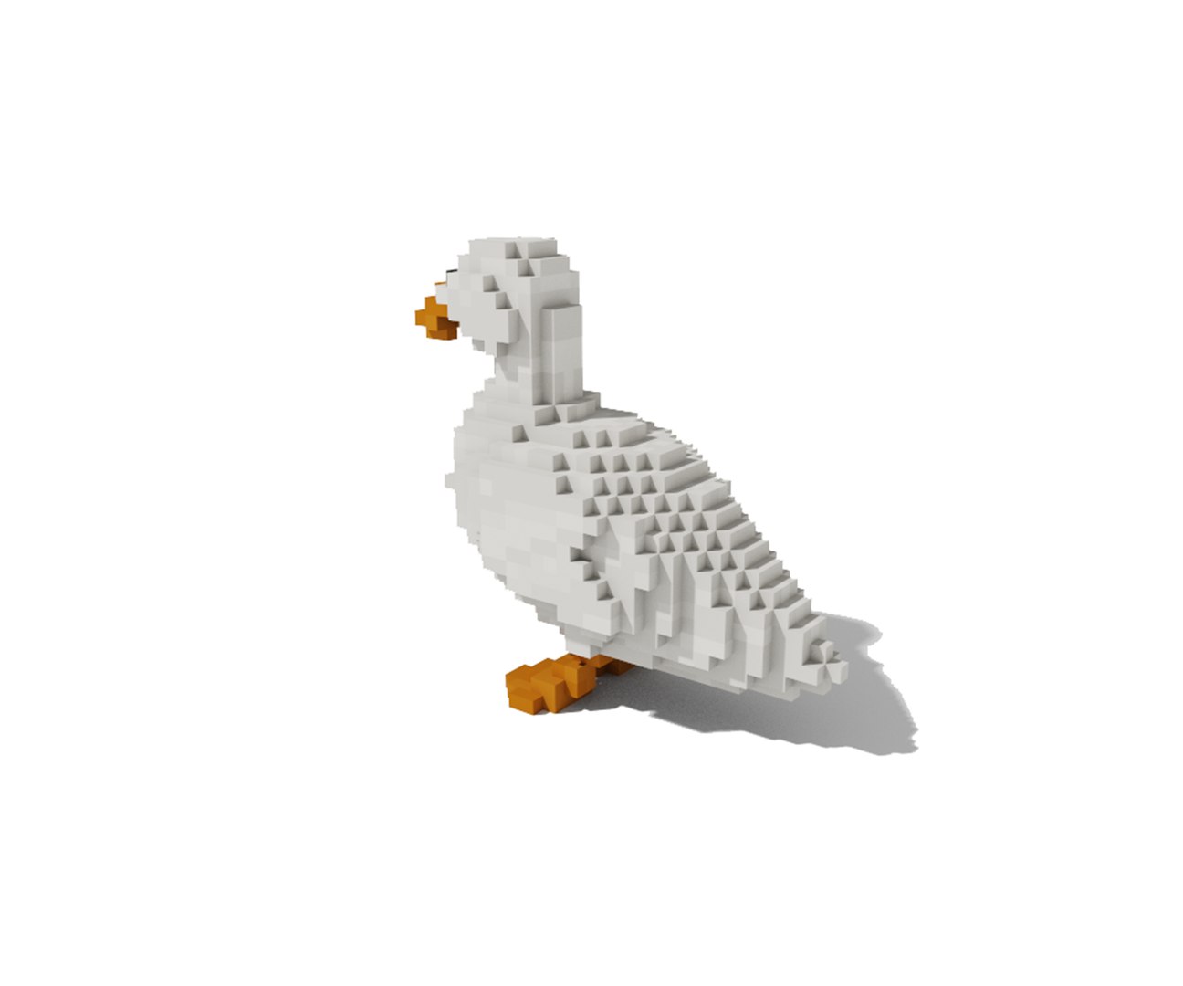 Duck Art Model - TurboSquid 1712967