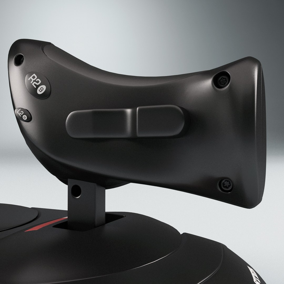 Joystick Thrustmaster T-flight 3d Model
