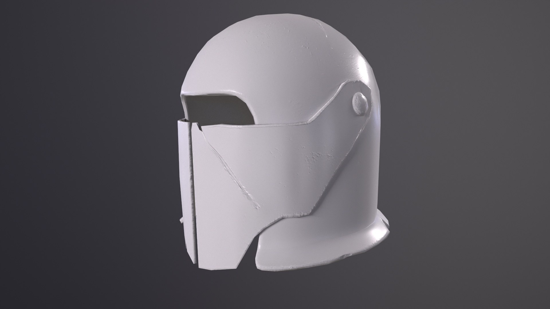 3D Knights Helmet With PBR Material Model - TurboSquid 1817487