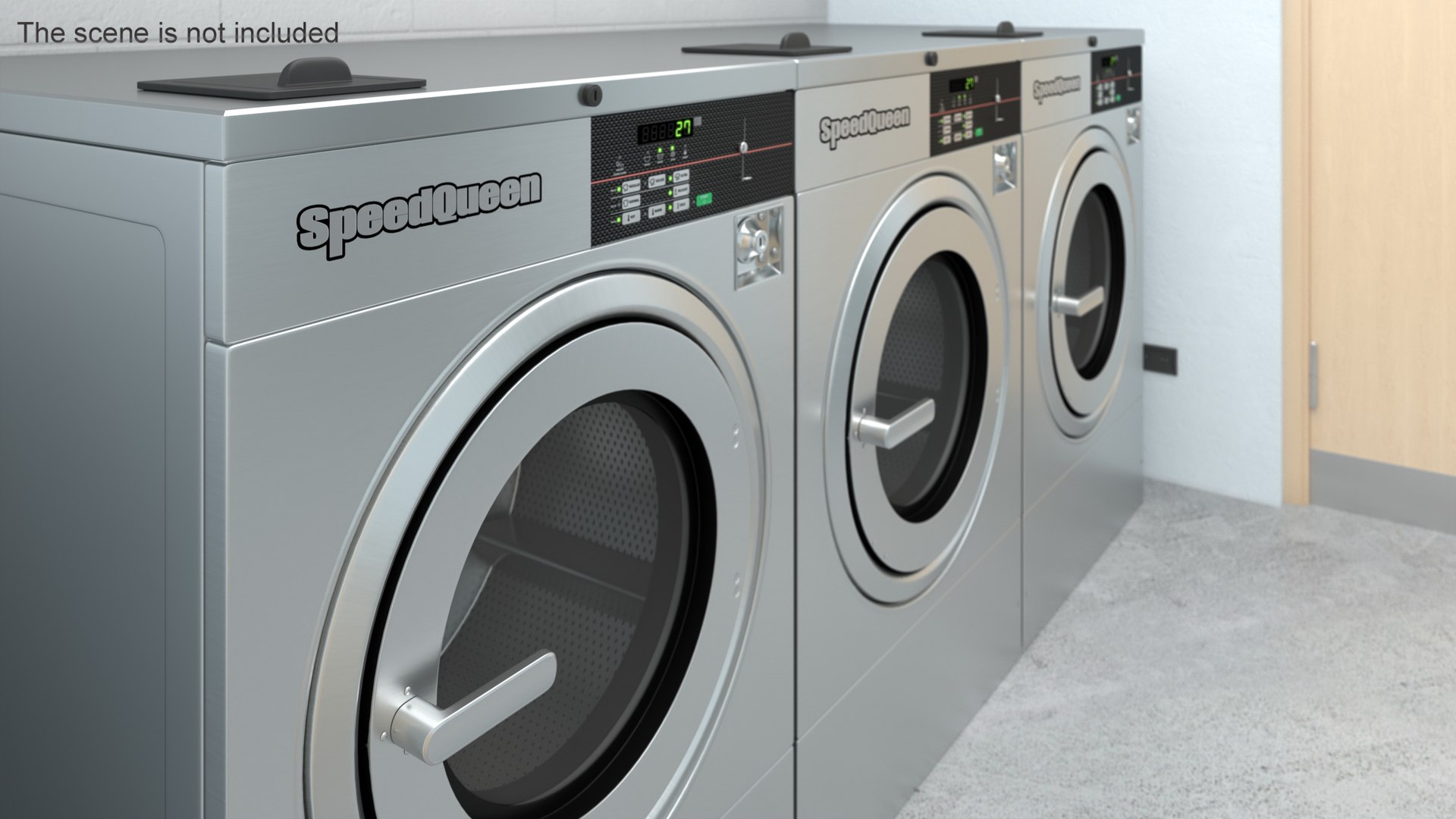 Speed Queen SCT060 Hardmount Washer-Extractor 3D - TurboSquid 1962189