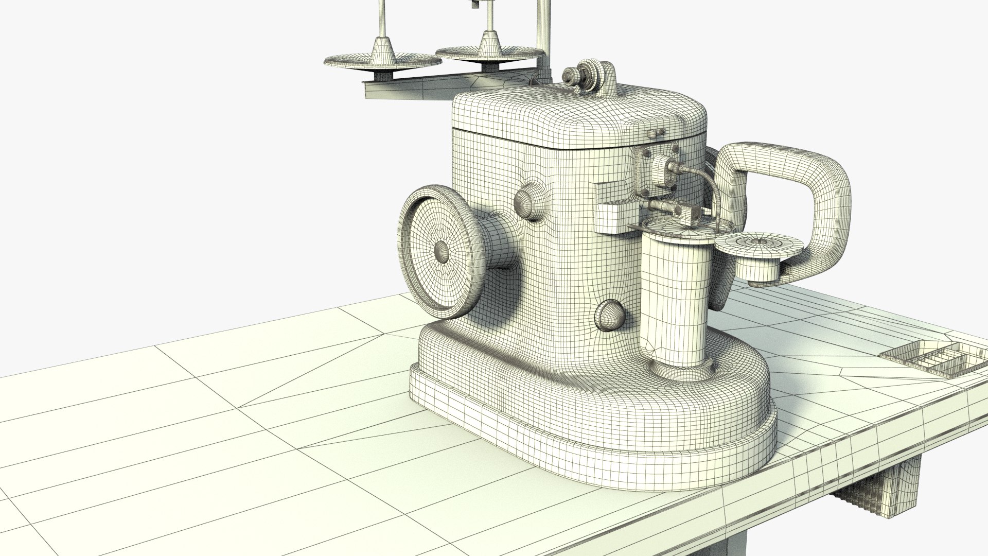 3D Fur And Leather Sewing Machine - TurboSquid 2213143