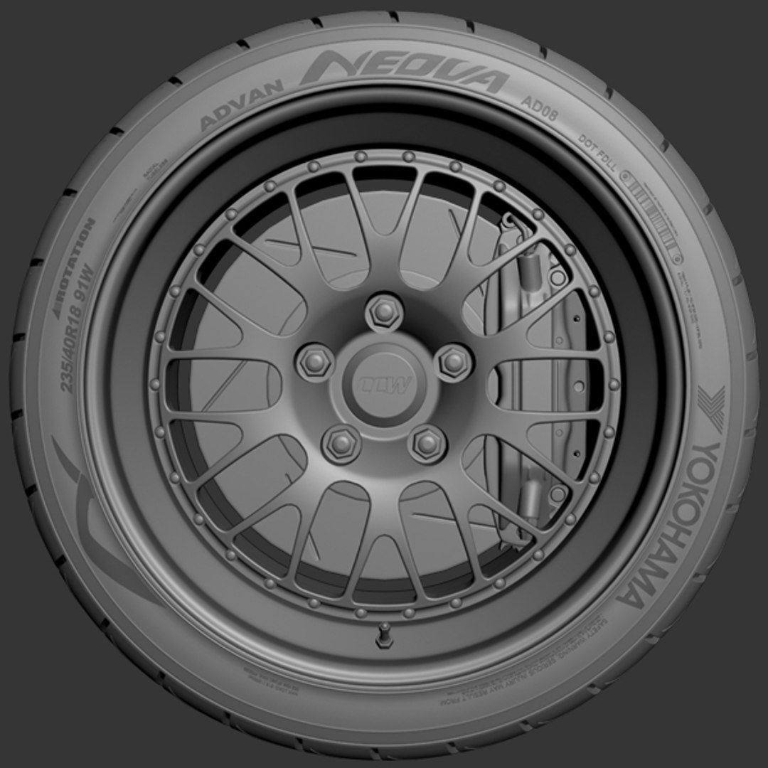 3ds Max Ccw Lm20 Wheel