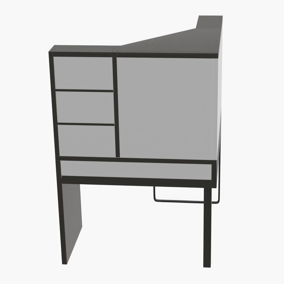 Micke Corner Workstation 3D - TurboSquid 2142941