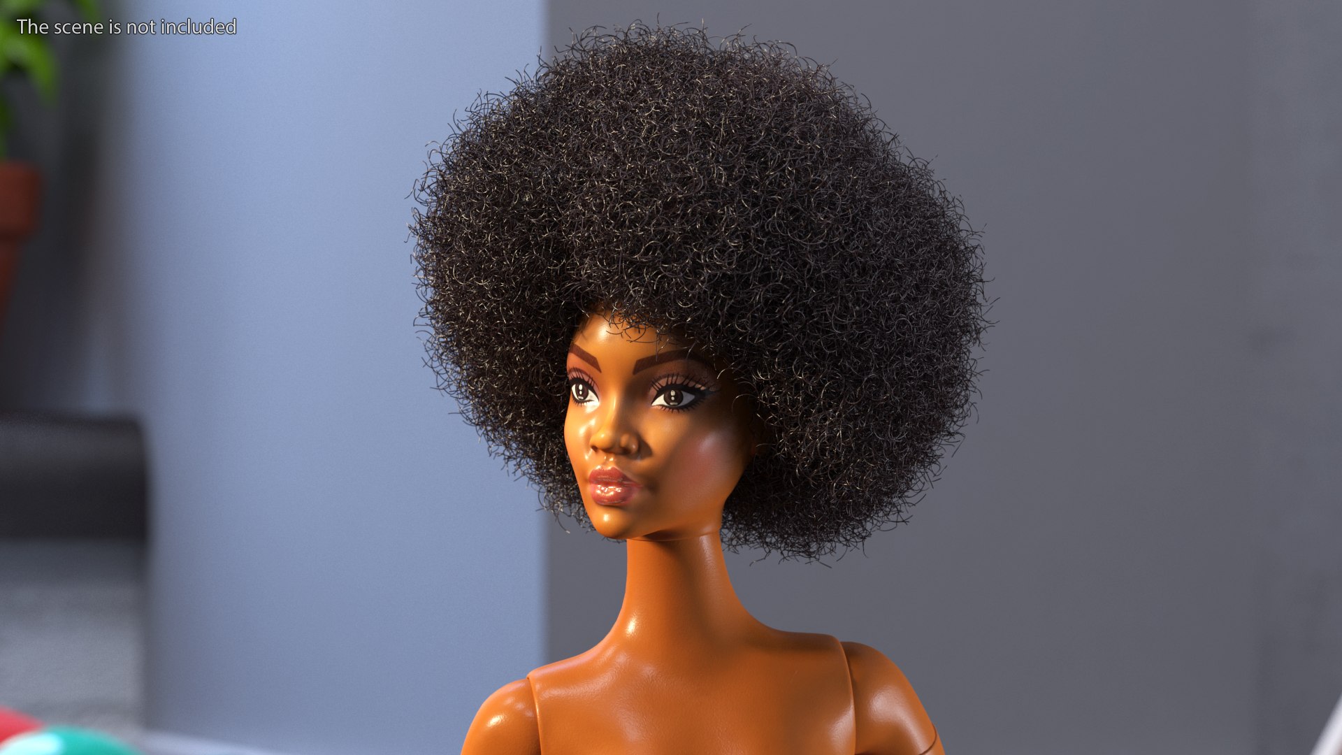 Barbie Looks Doll Elle GTD91 Fur Rigged 3D Model - TurboSquid 1874863