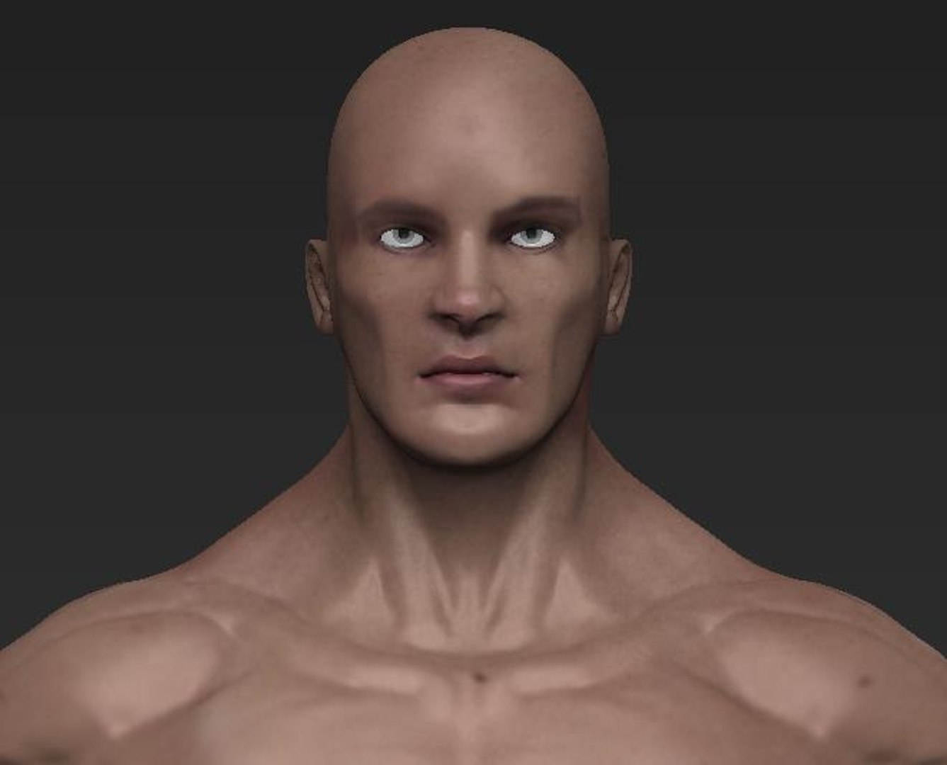 Realistic Male 3d Model