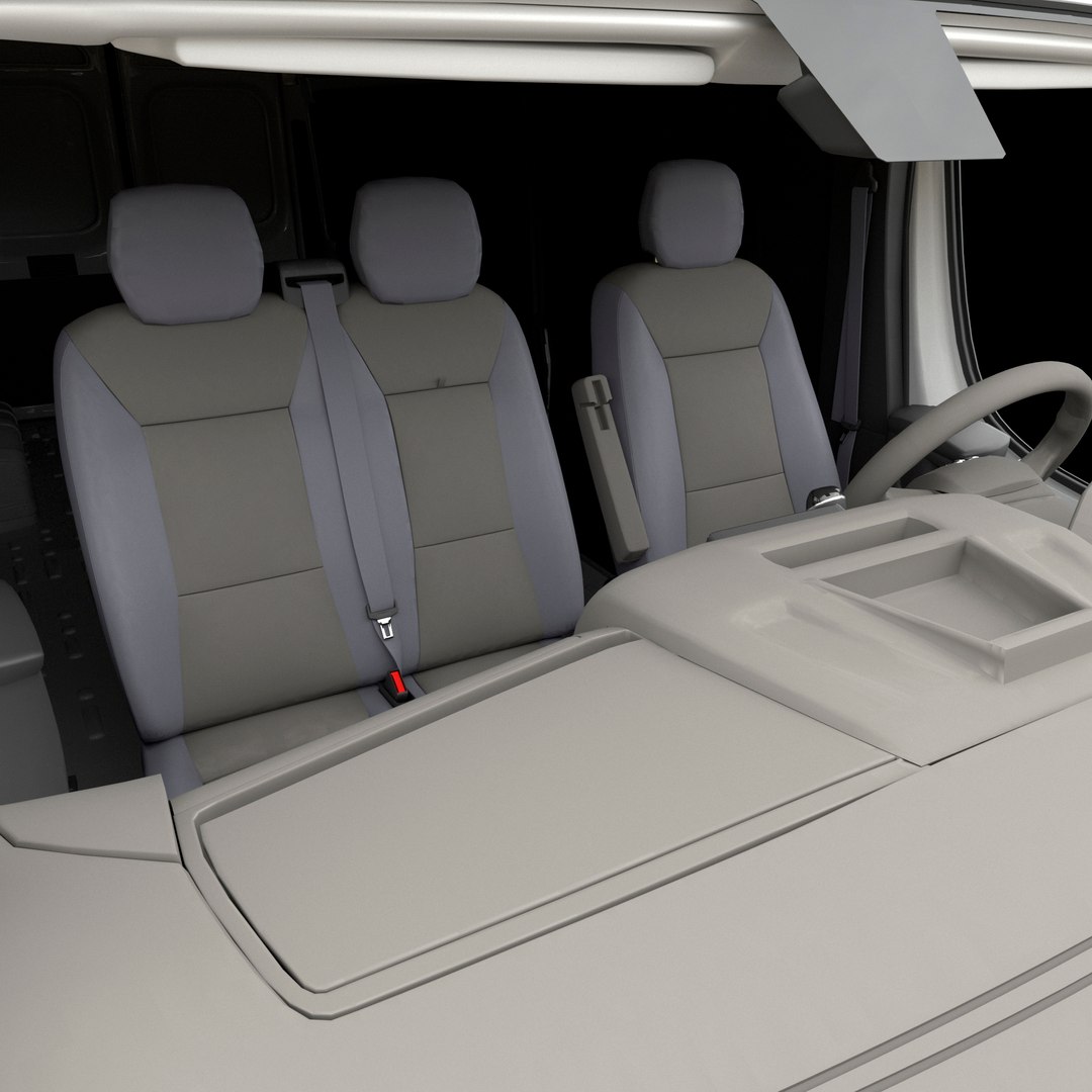 2024 Ram ProMaster L3H2 Detailed Interior 3D Model - TurboSquid 2337997