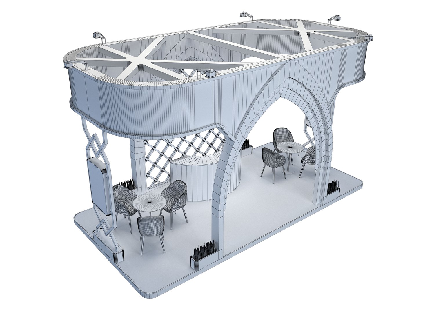 3D Model Stand - TurboSquid 1709735