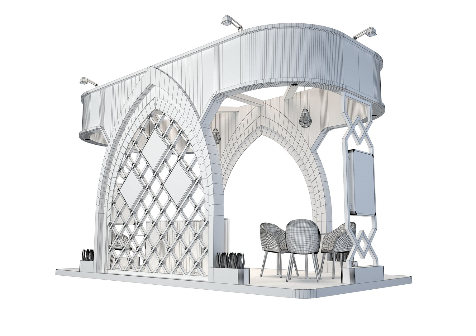 3D Model Stand - TurboSquid 1709735