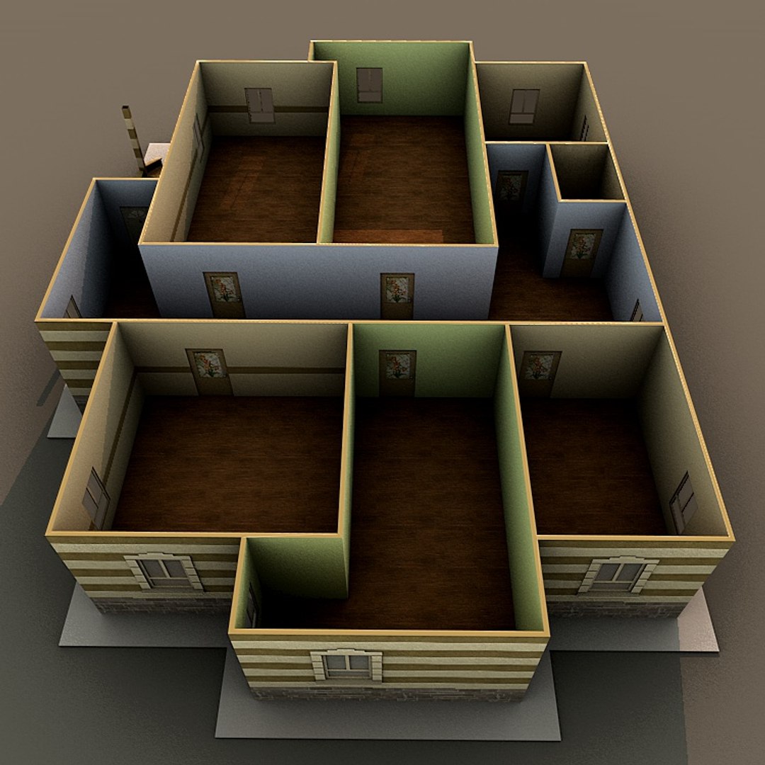 house interior 3d model