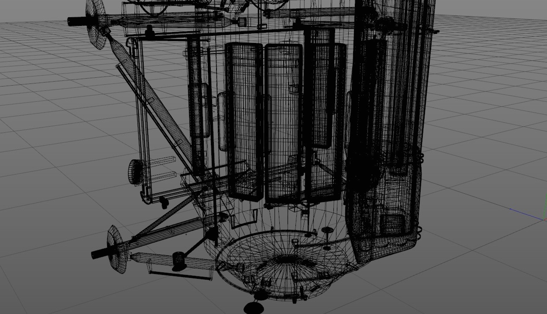 3d Model Of Iss Rassvet Mini Research