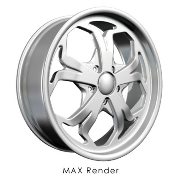 viking wheel 3d model