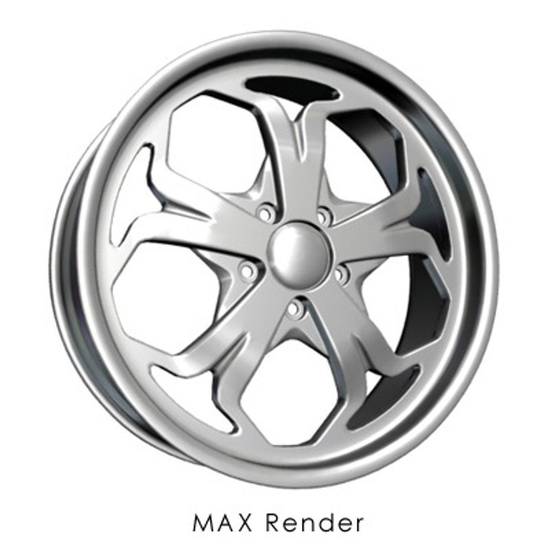 Viking Wheel 3d Model