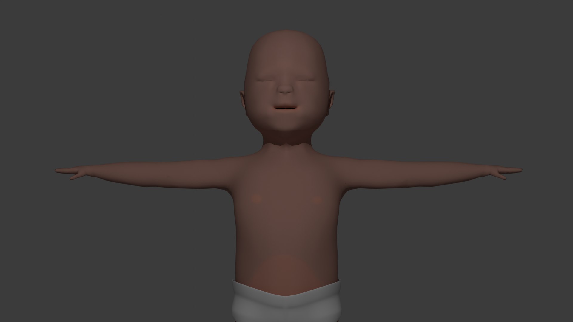 3D Bebe Neonato Newborn Baby - TurboSquid 2226397