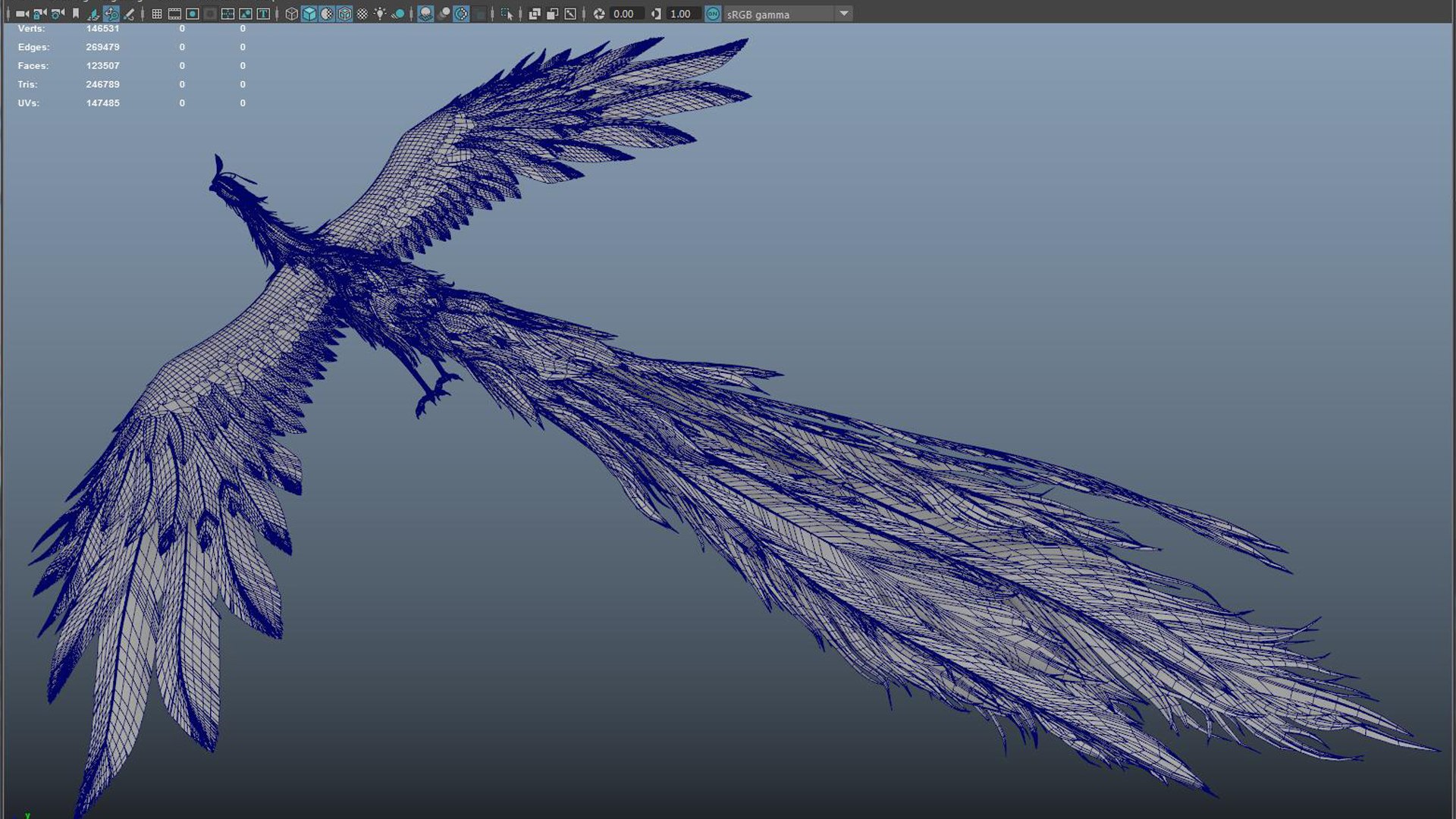 3D Phoenix Undead Bird Phoenix Model - TurboSquid 2027675