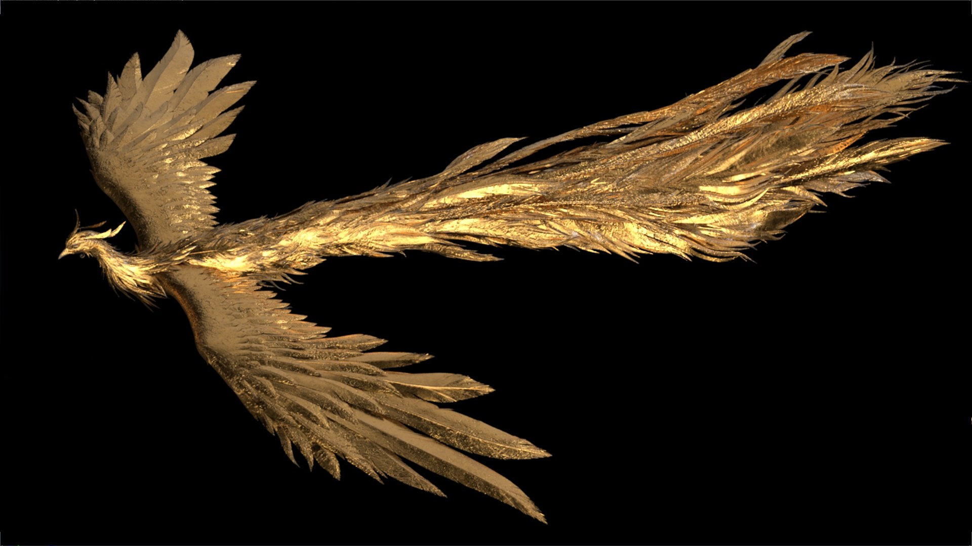 3D Phoenix Undead Bird Phoenix Model - TurboSquid 2027675