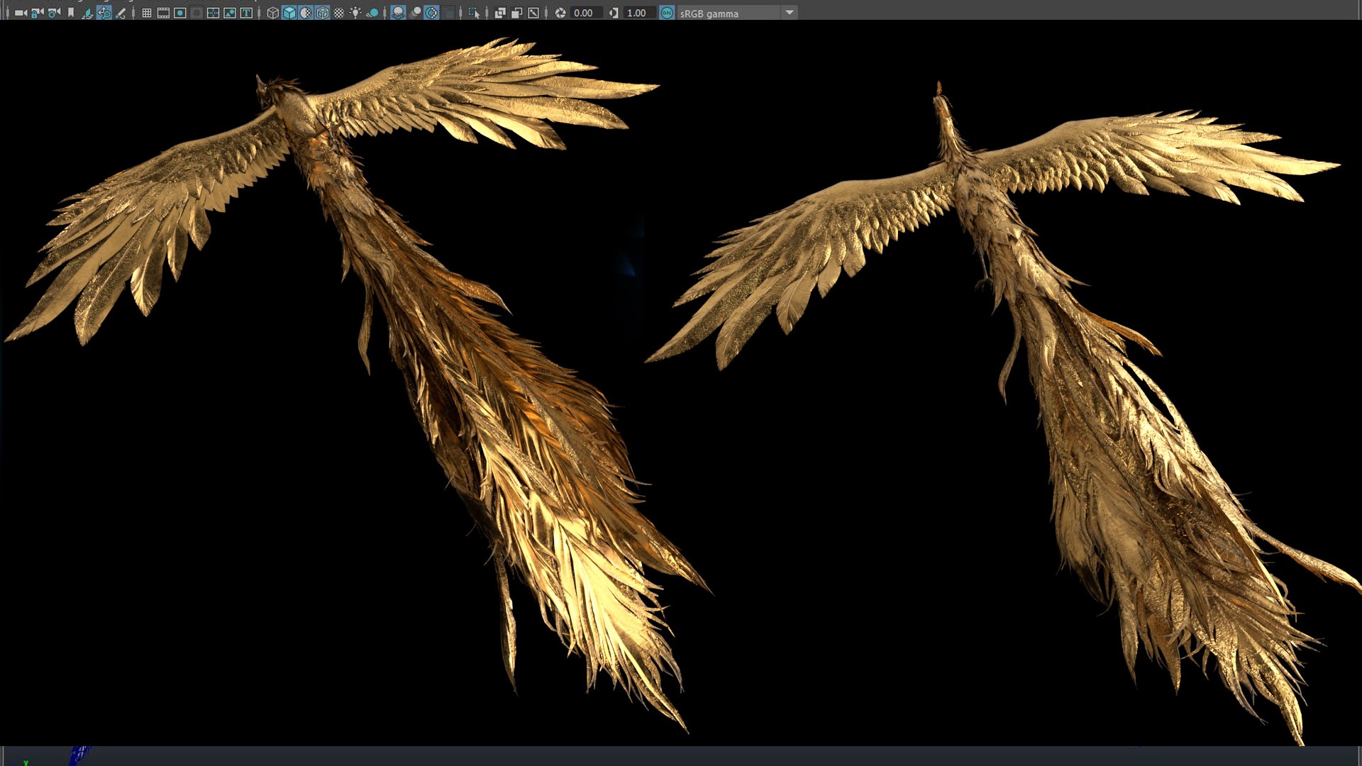 3D Phoenix Undead Bird Phoenix Model - TurboSquid 2027675