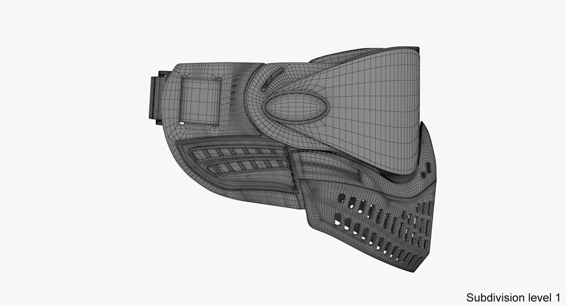 Paintball Mask 3D Model - TurboSquid 1247863
