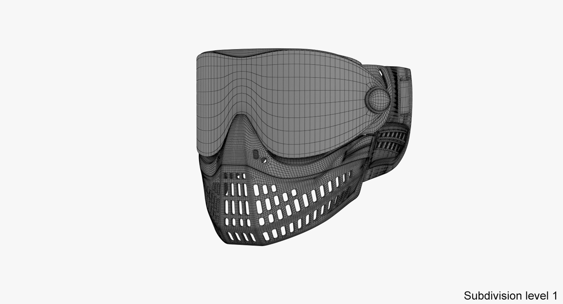 Paintball Mask 3D Model - TurboSquid 1247863