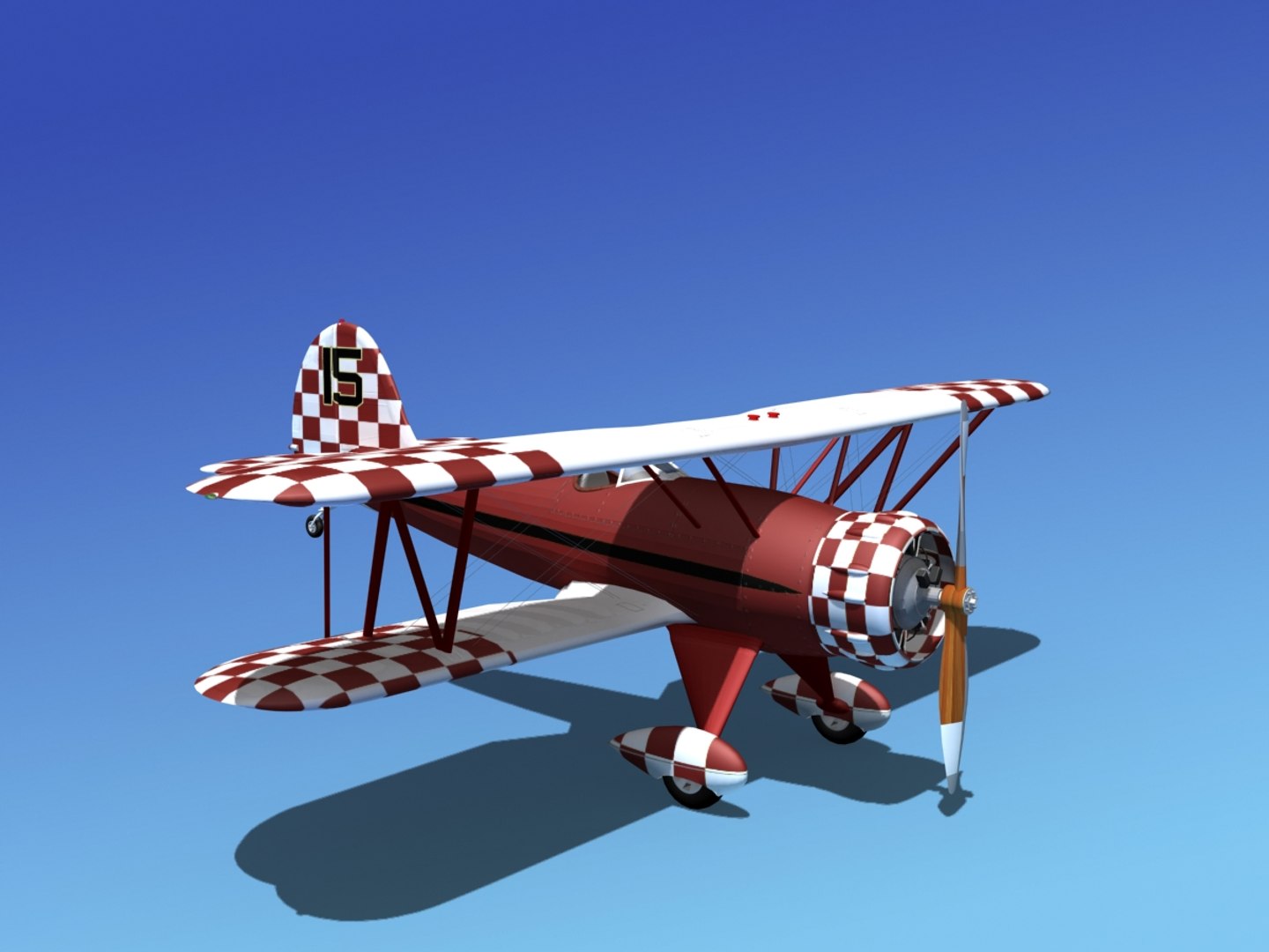 3d Waco Ymf-5 Ymf Model