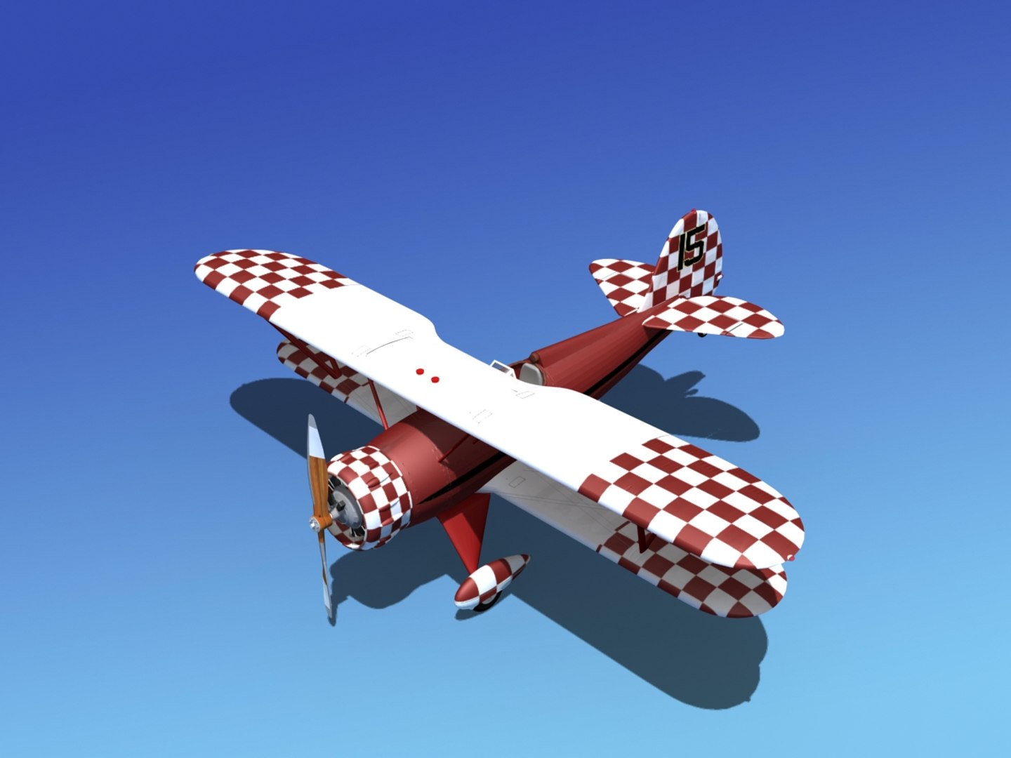 3d Waco Ymf-5 Ymf Model