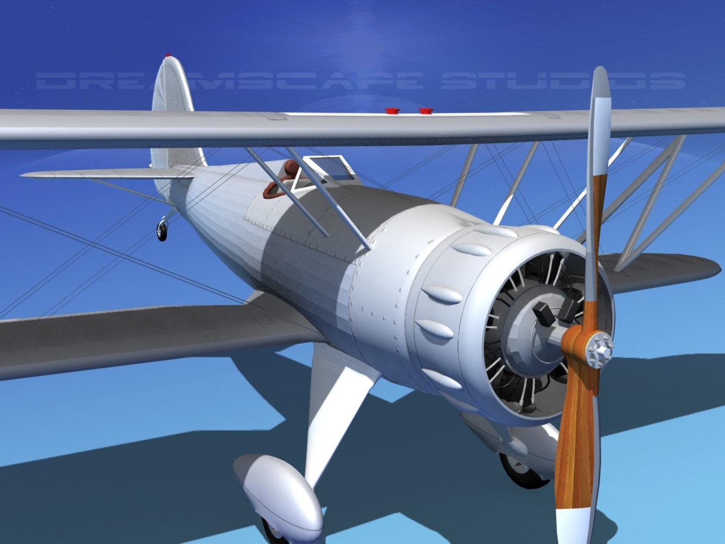 3d Waco Ymf-5 Ymf Model