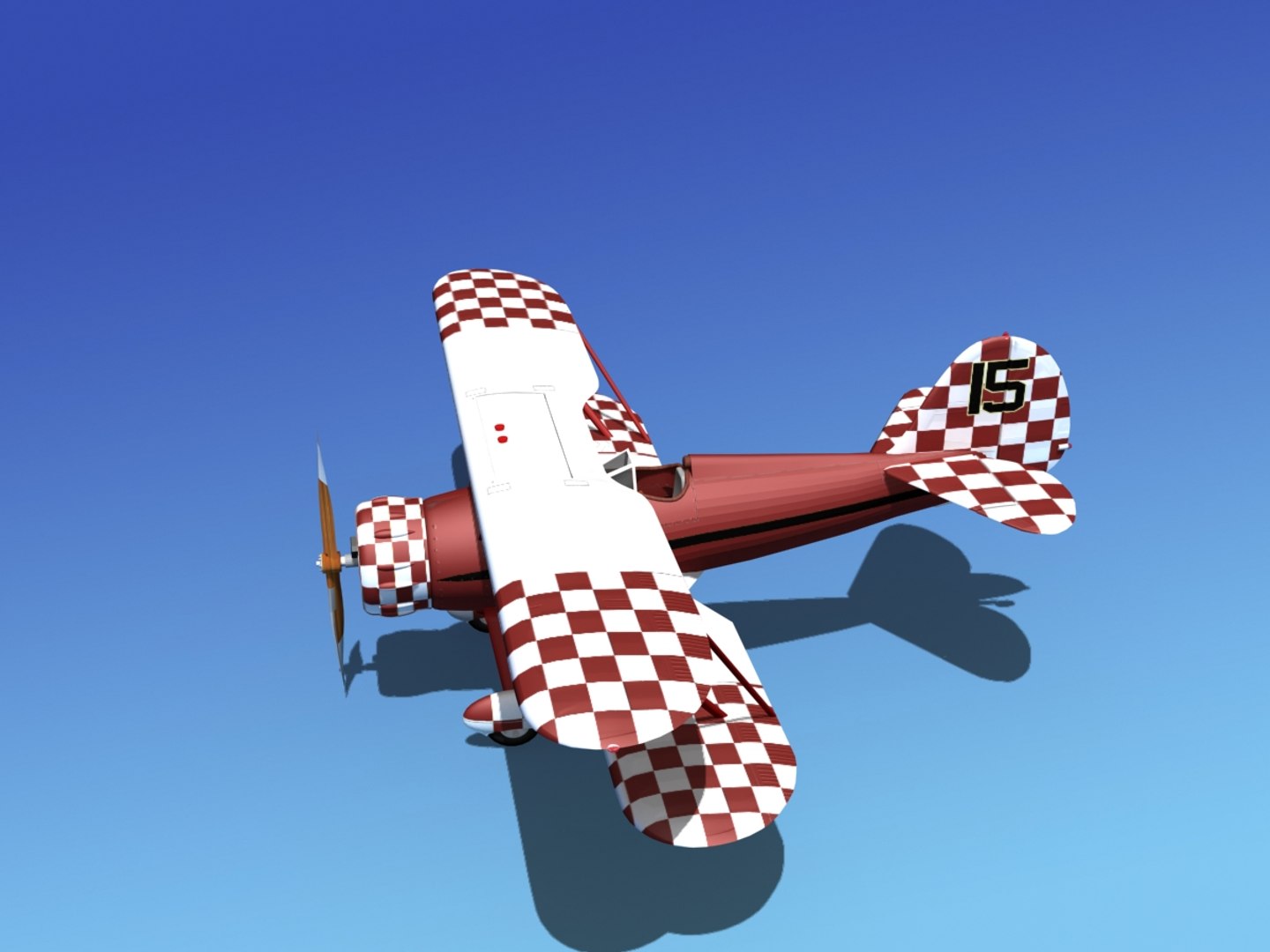 3d Waco Ymf-5 Ymf Model