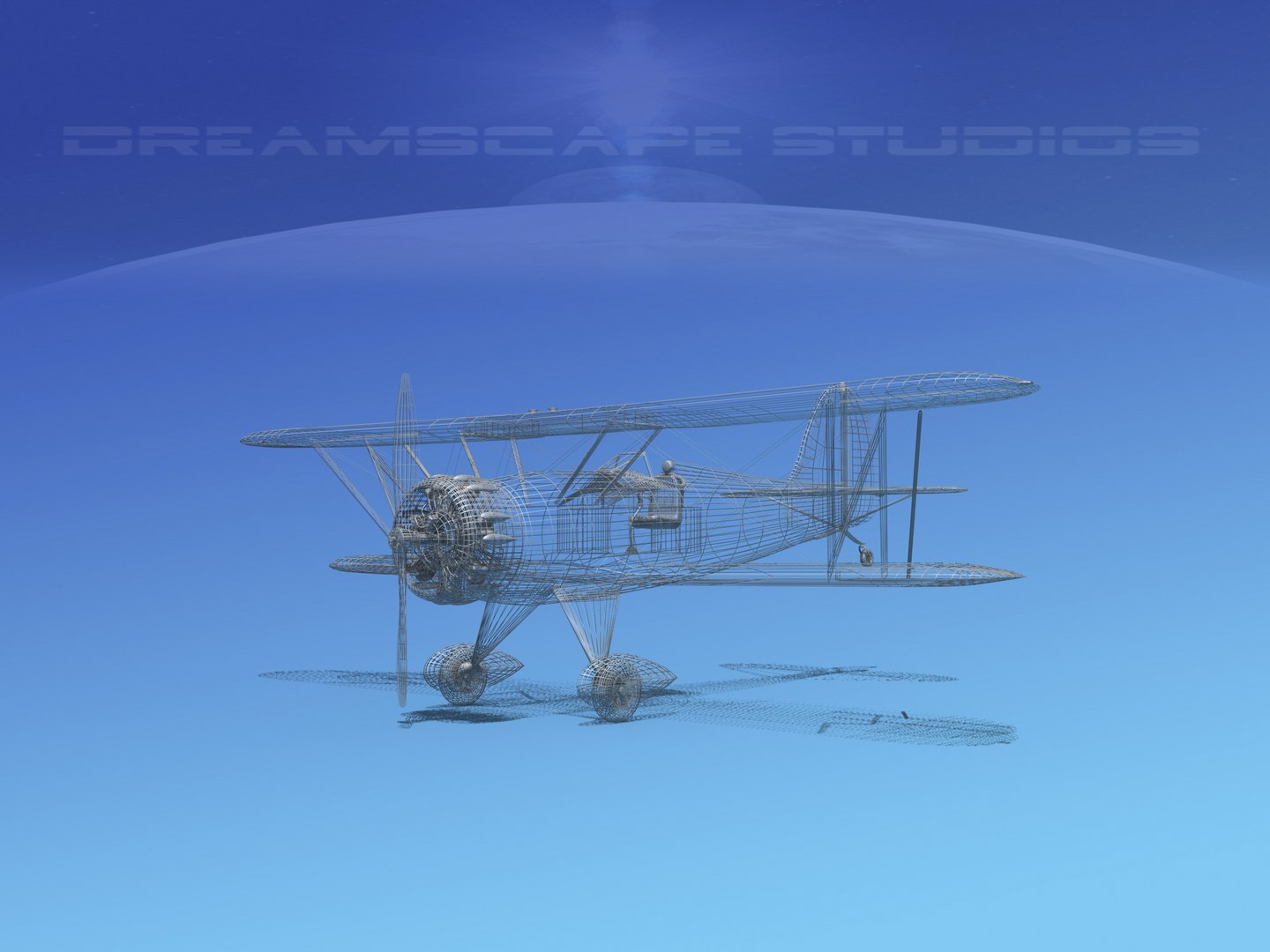 3d Waco Ymf-5 Ymf Model