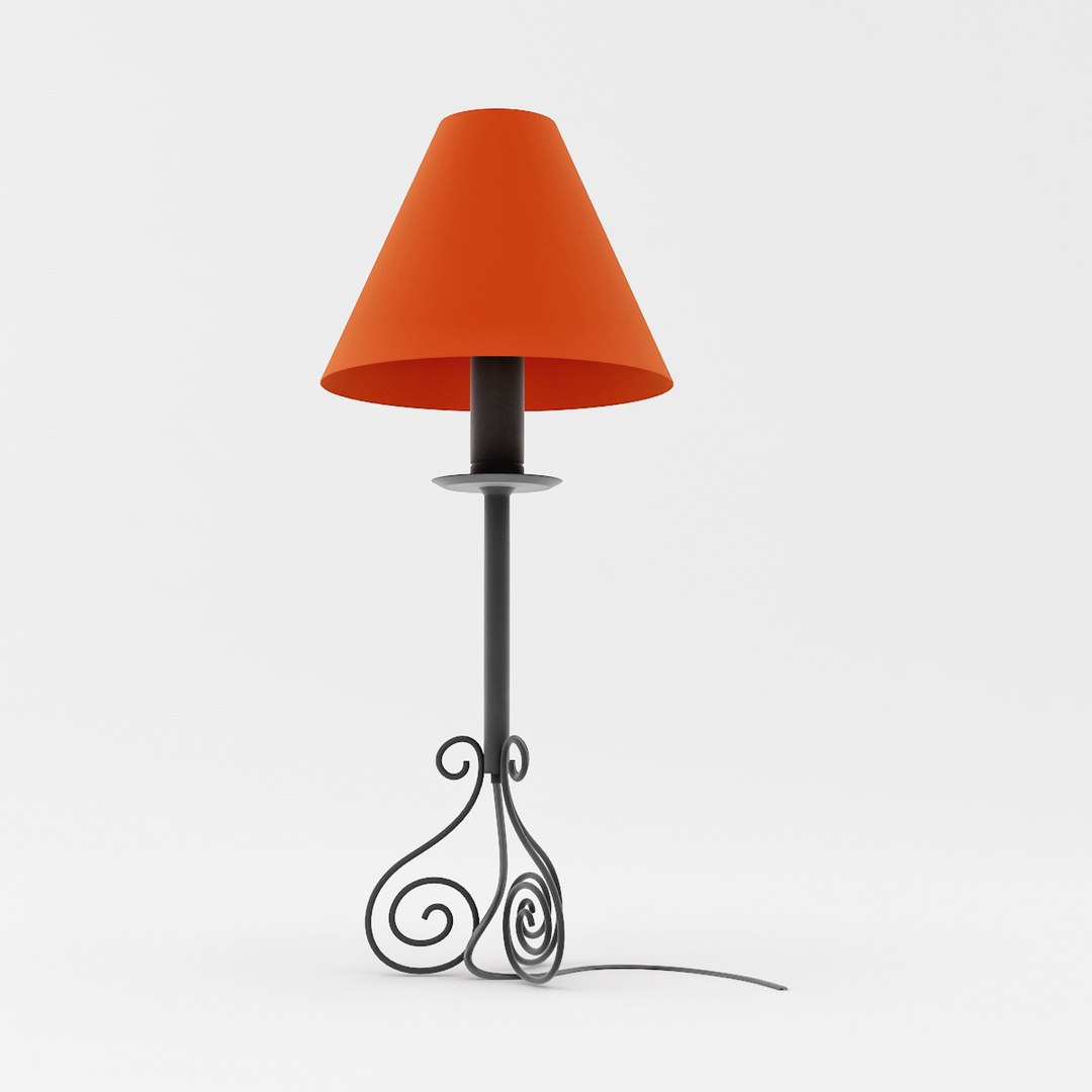 3d Lamp Standing