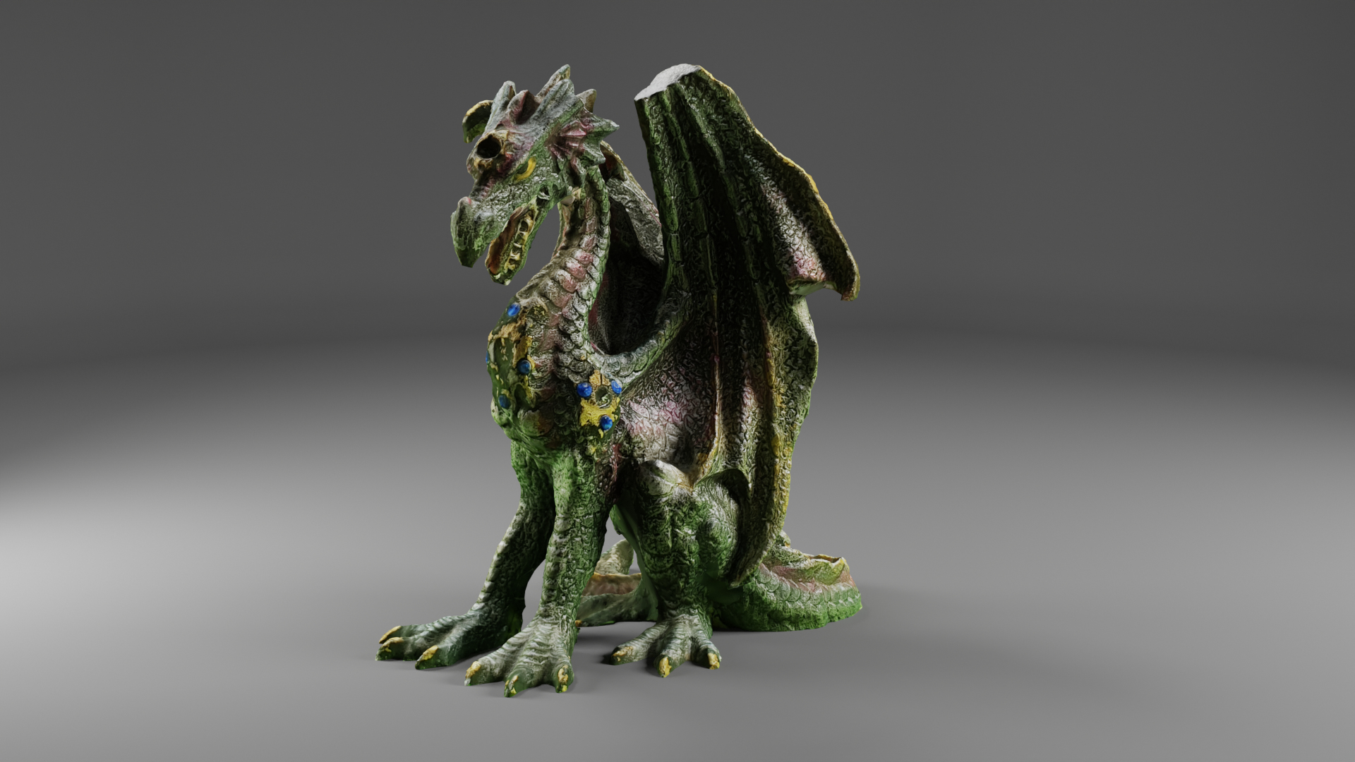 Dragon Statue SCAN Model - TurboSquid 2058342
