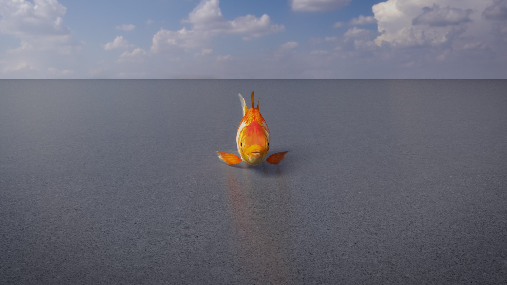 Gold Fish 3D Model - TurboSquid 2319855