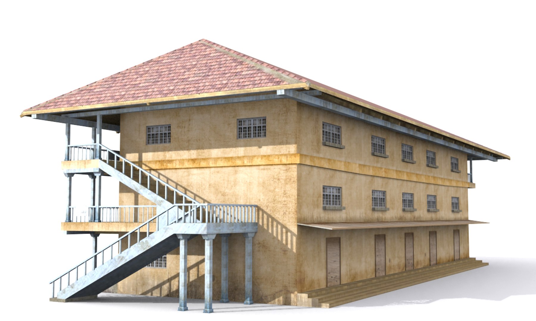 Ready House Slum Building 3D Model - TurboSquid 1422536