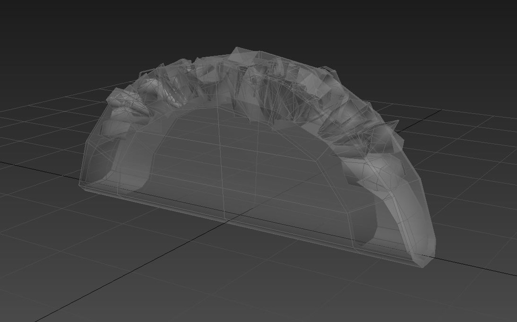 3D snack food taco - TurboSquid 1280790