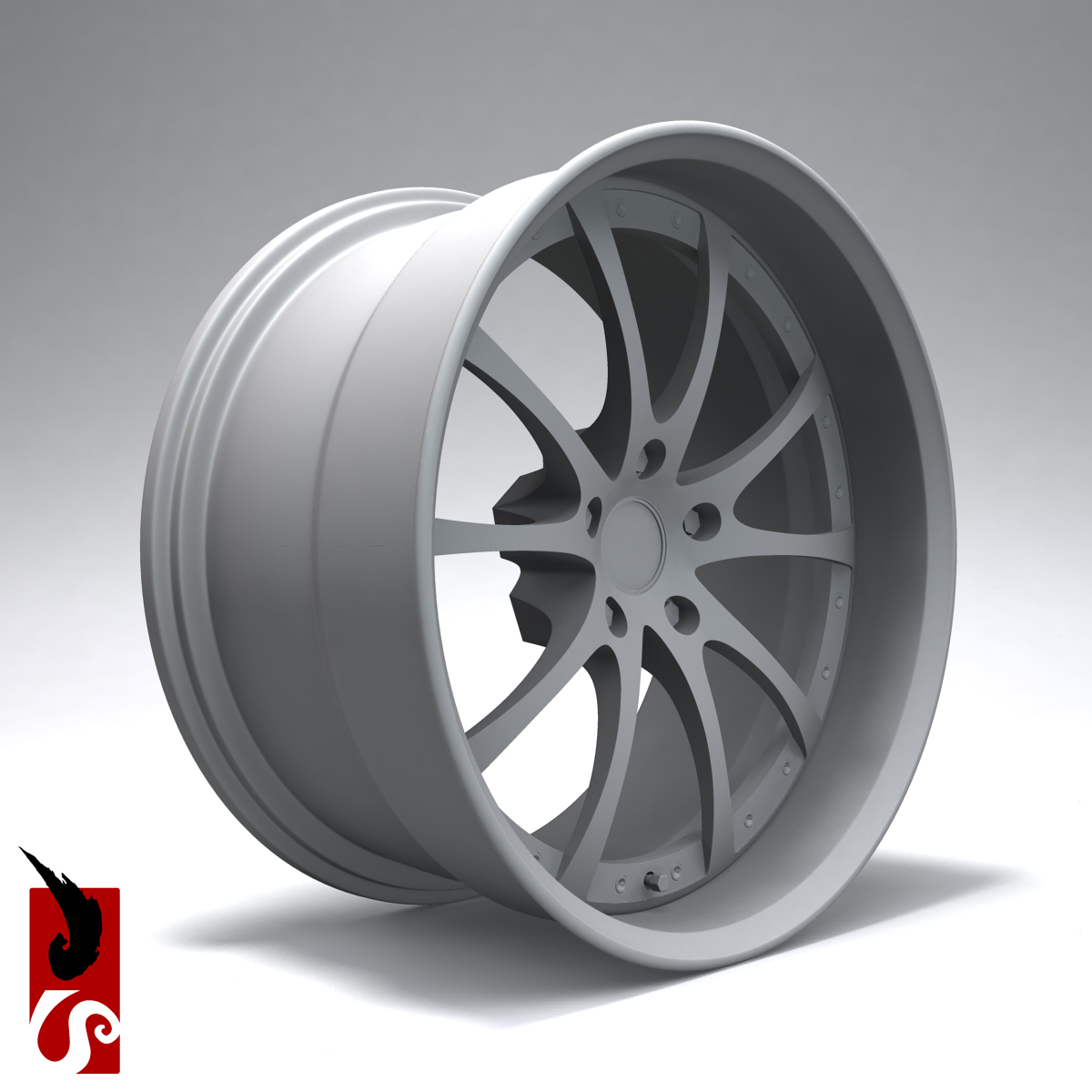 3d prototype b racing wheel