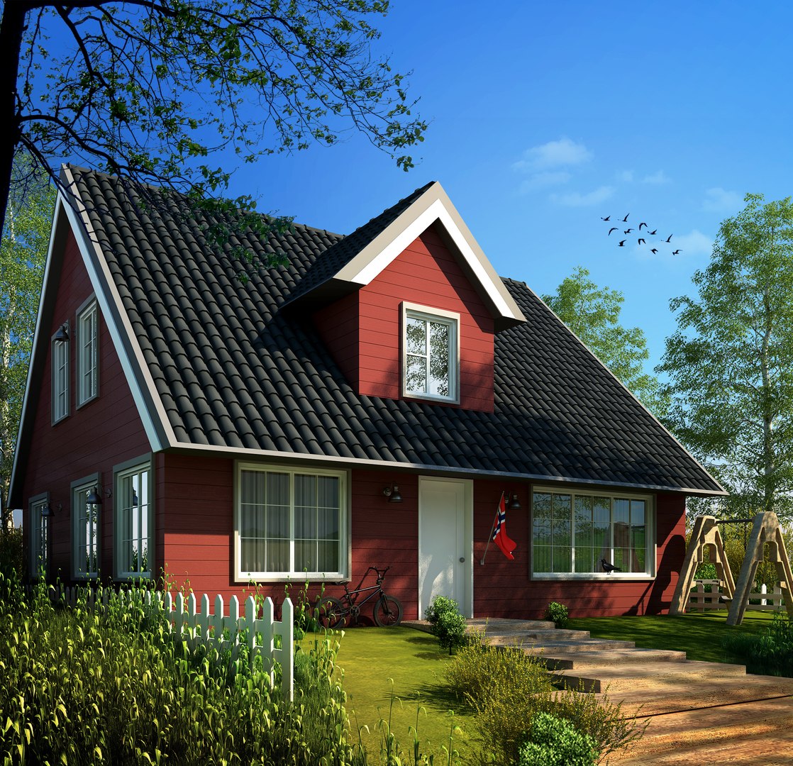 3D Farm House Architectural - TurboSquid 1373756