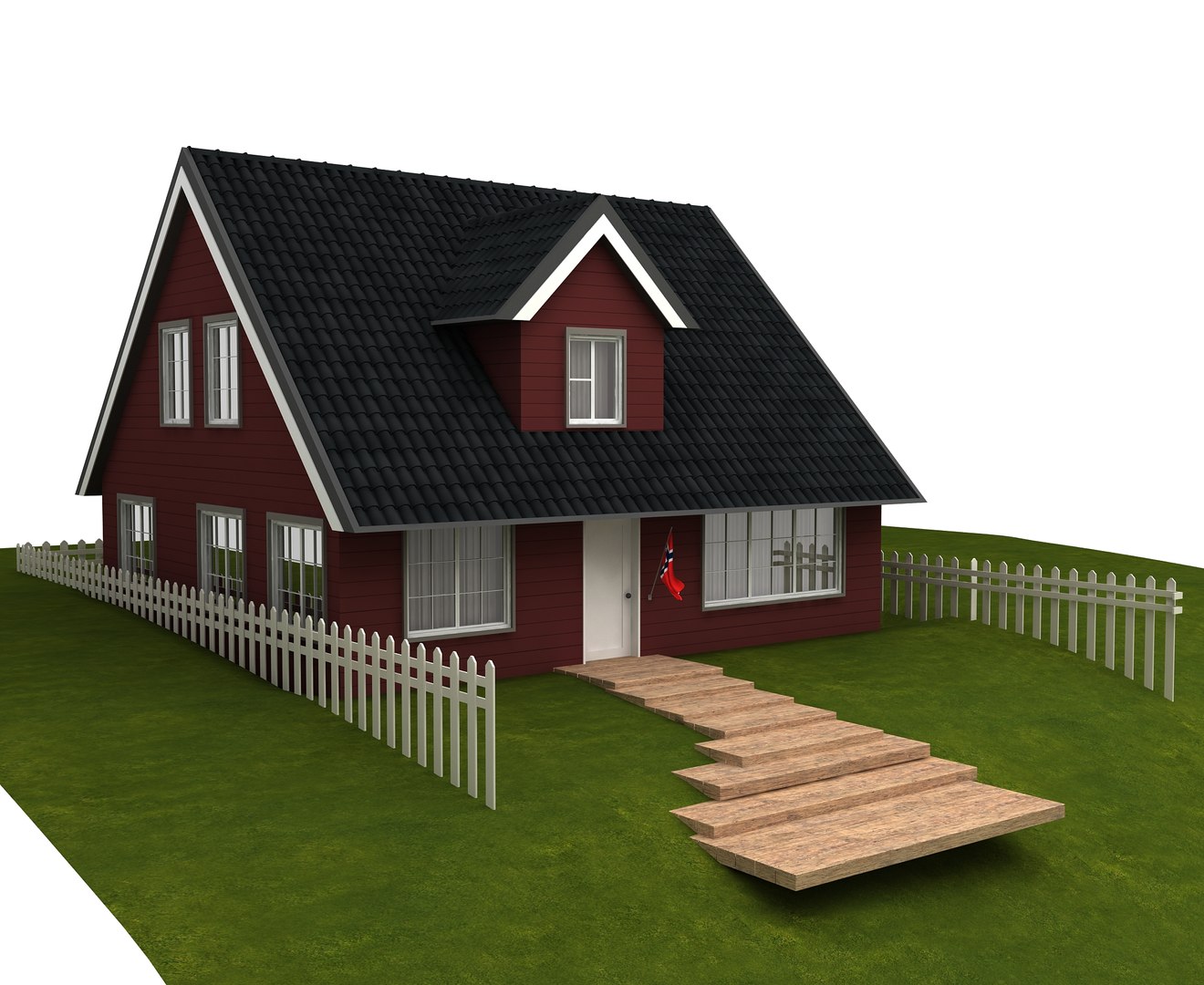 3D Farm House Architectural - TurboSquid 1373756