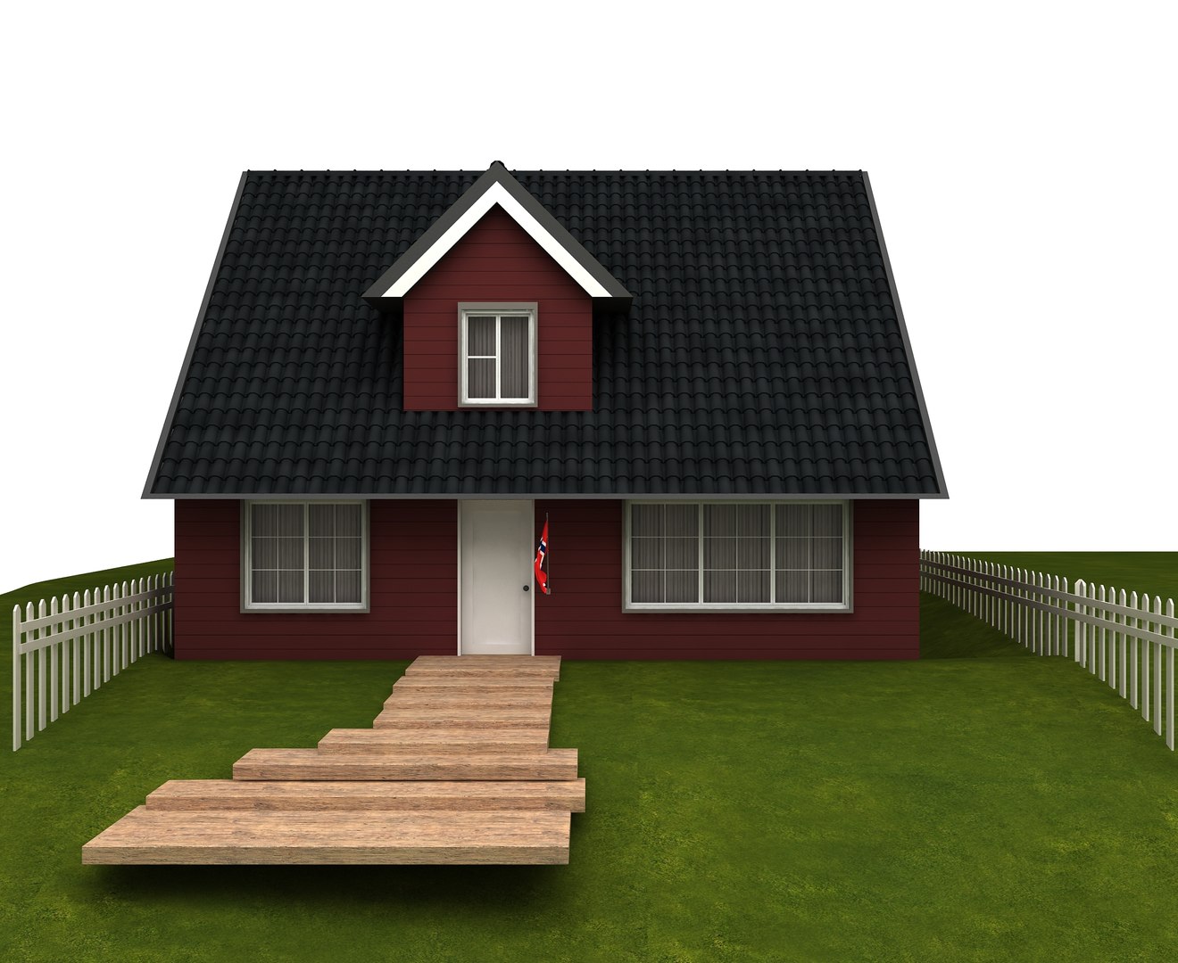 3D Farm House Architectural - TurboSquid 1373756
