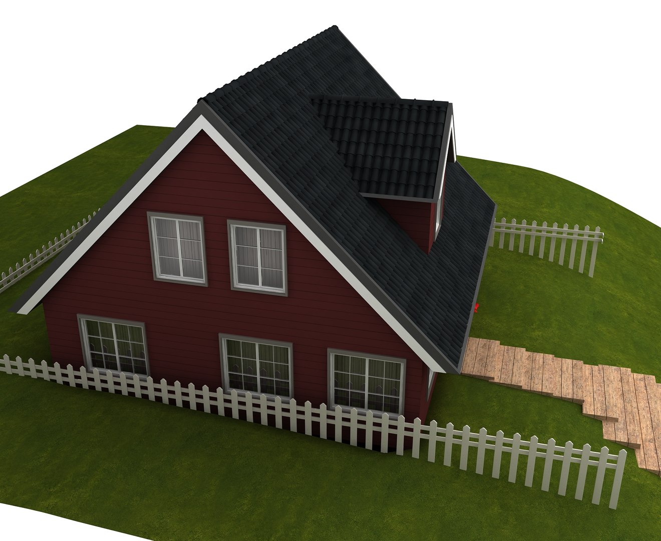 3D Farm House Architectural - TurboSquid 1373756