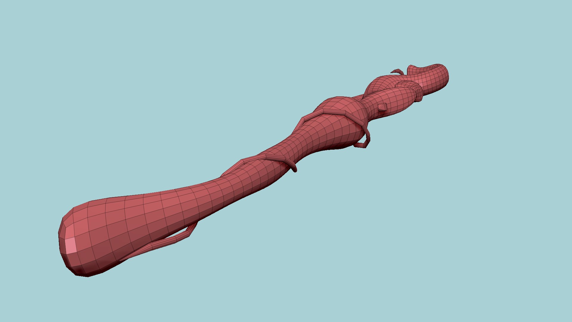 3D Fantasy Mage Staff 06 Water - Medieval Weapon - TurboSquid 1774776