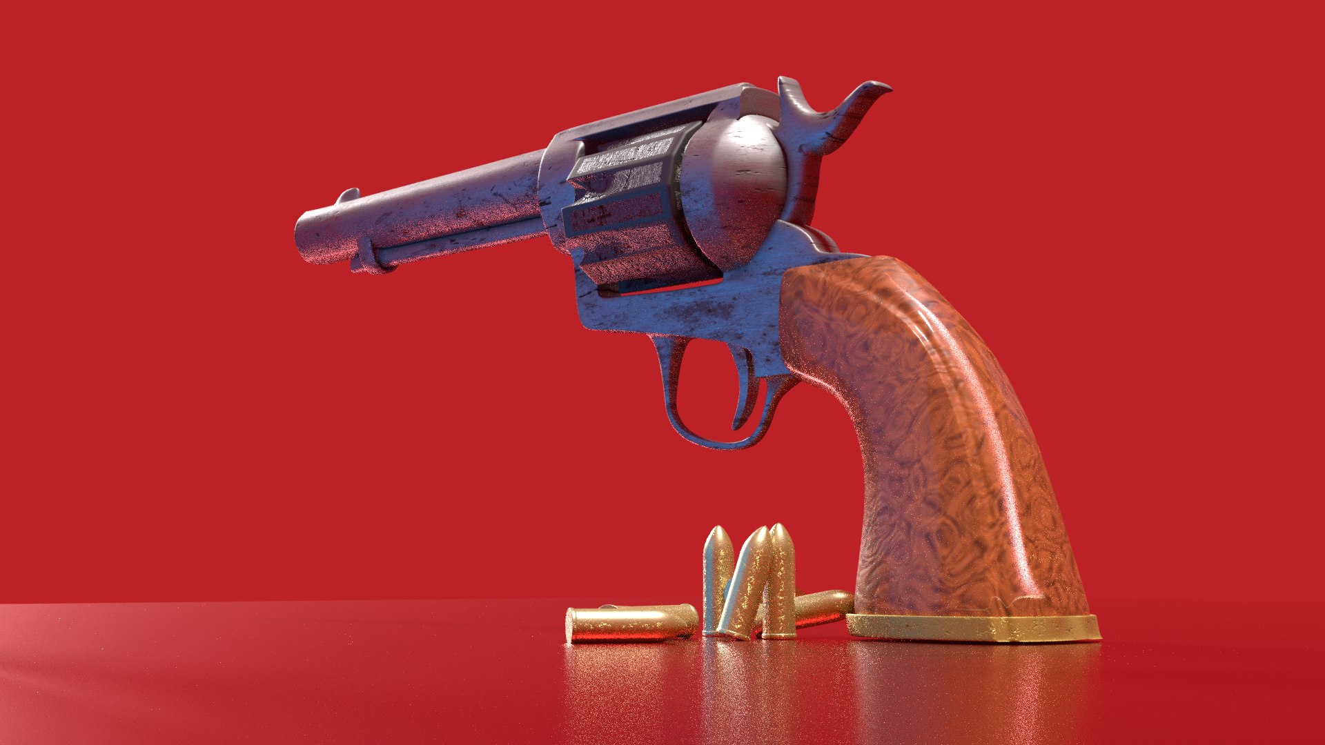 Revolver 3D Model - TurboSquid 1447719