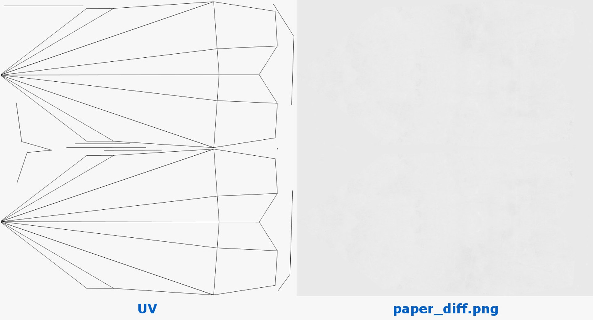 Paper Plane Obj