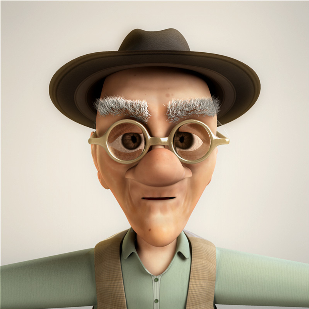 3dsmax old man