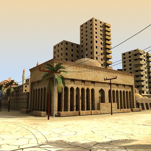 3d 3ds arab town